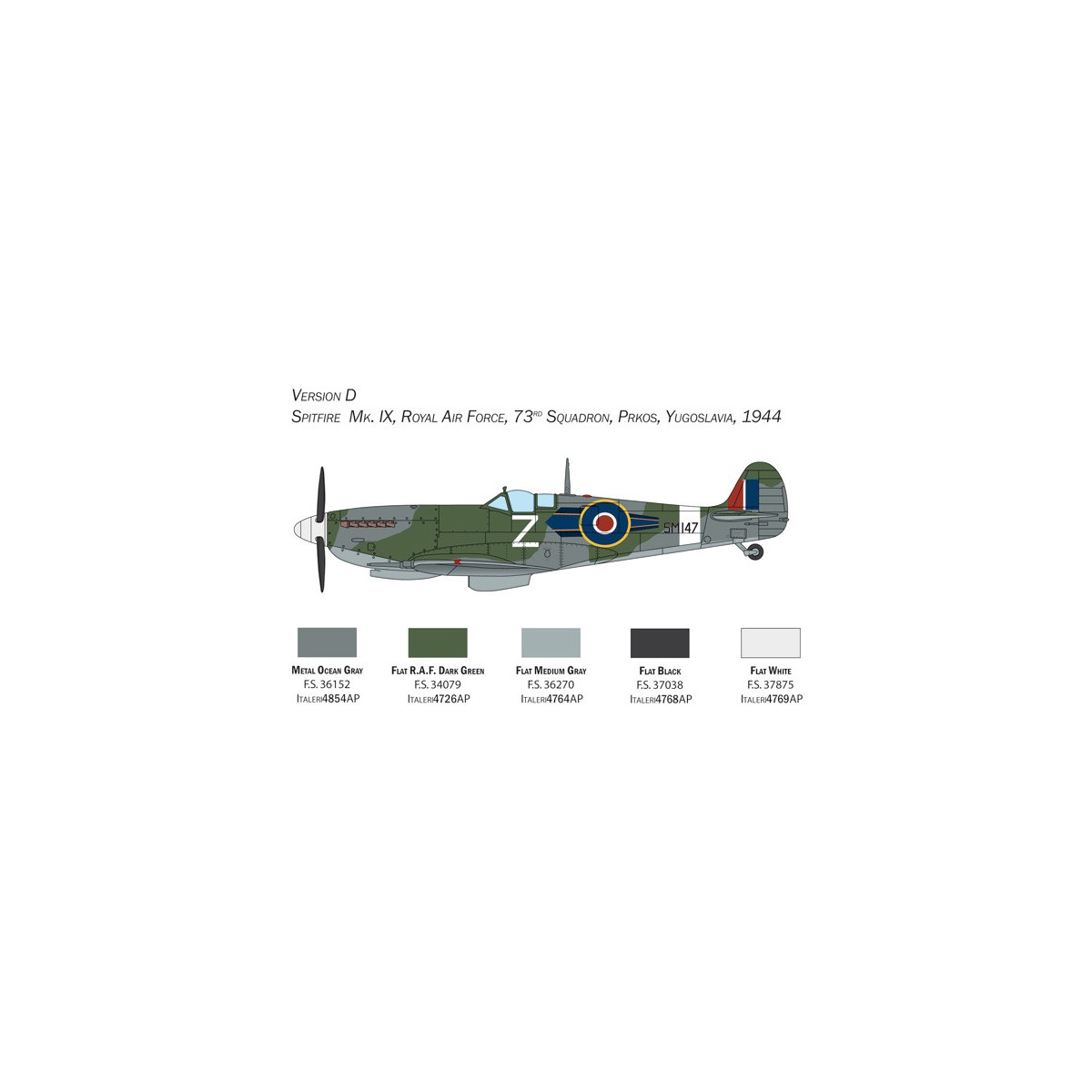 Spitfire Mk. IX 1/48 Italeri - I2804